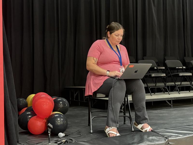 WMHS Class of 2026 practices for June 4 graduation | Wiscasset Newspaper