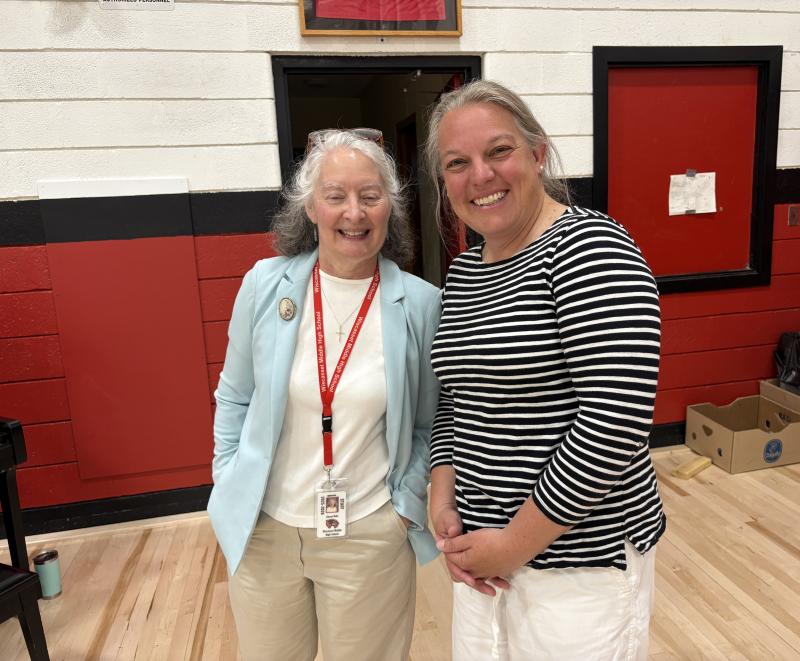 WMHS Class of 2026 practices for June 4 graduation | Wiscasset Newspaper